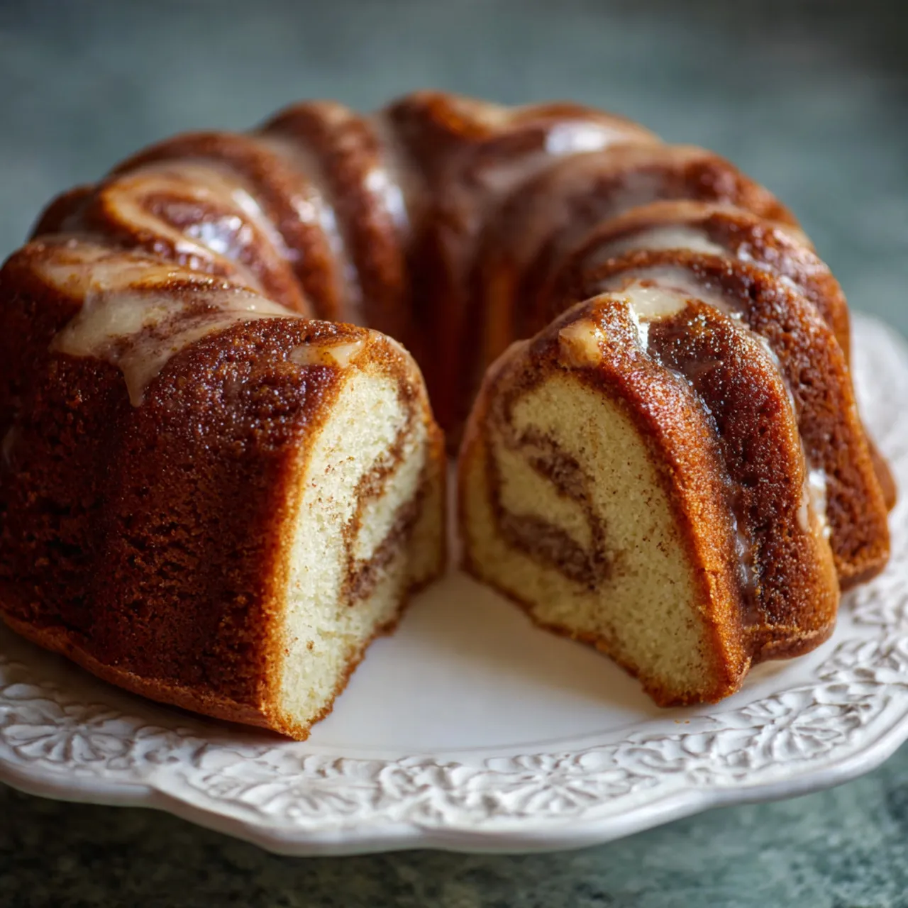 Cinnamon Swirl Bundt Cake