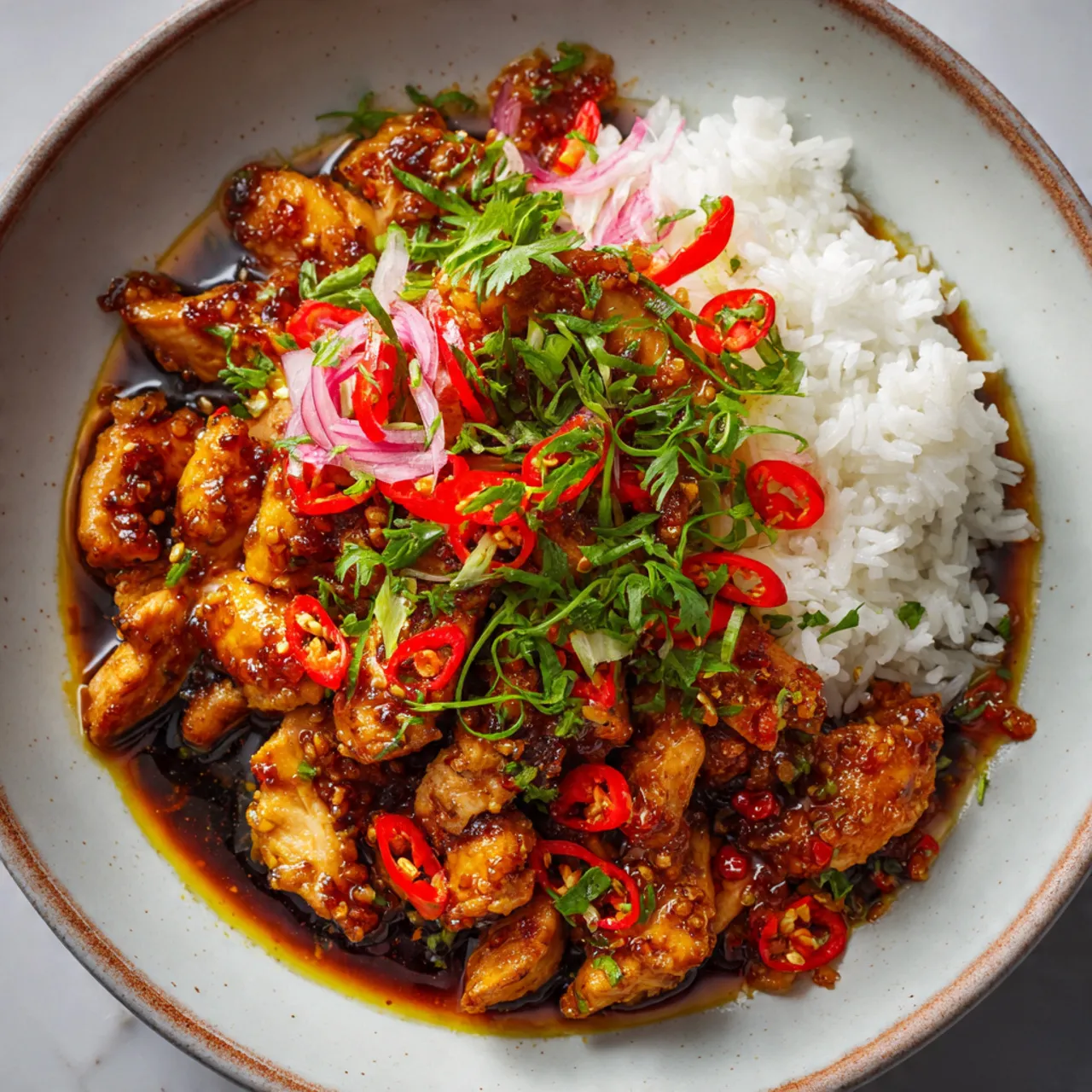 Sweet Chili Chicken: Crispy, Sticky, and Irresistibly Sweet