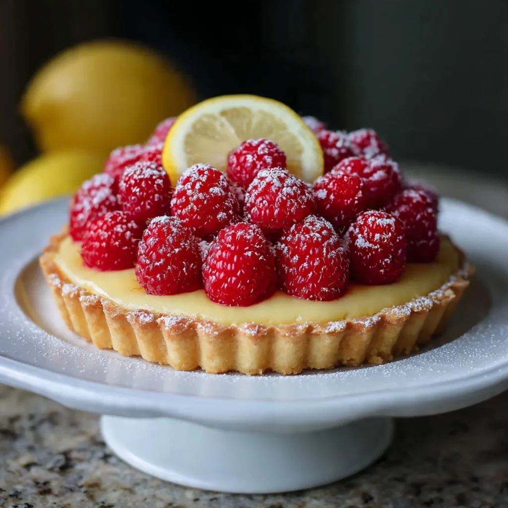 Raspberry Lemon Tart